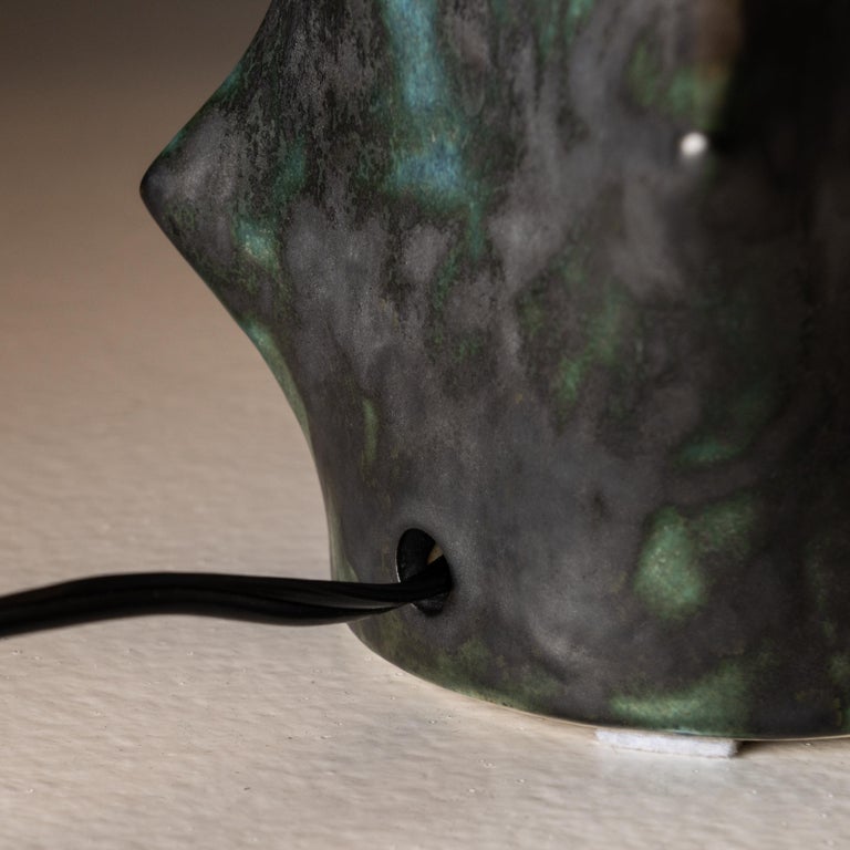'Rose Thorn' Table Lamp by Knud Basse for Michael Andersen and Son For ...