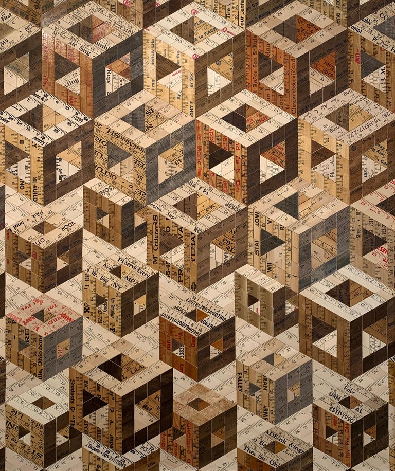 Rose Vickers - Descending Cube at 1stDibs