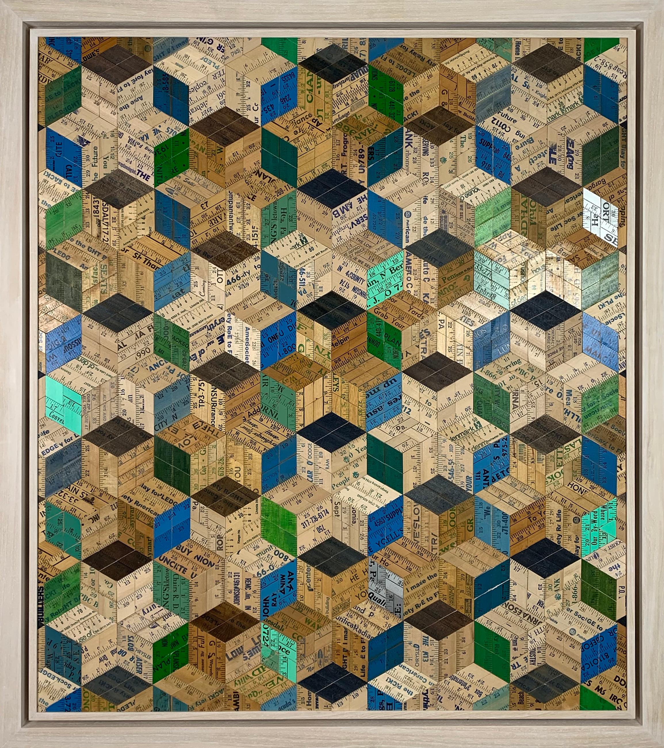 Rose Vickers - Descending Cube at 1stdibs