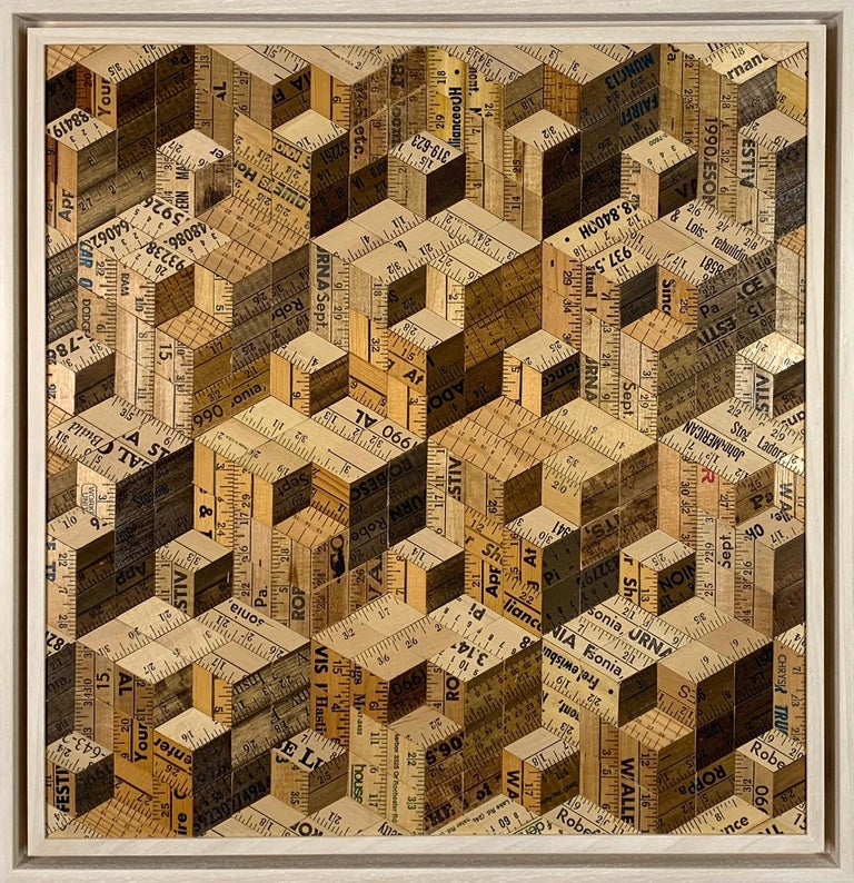 Rose Vickers - Overlapping Cube For Sale at 1stDibs