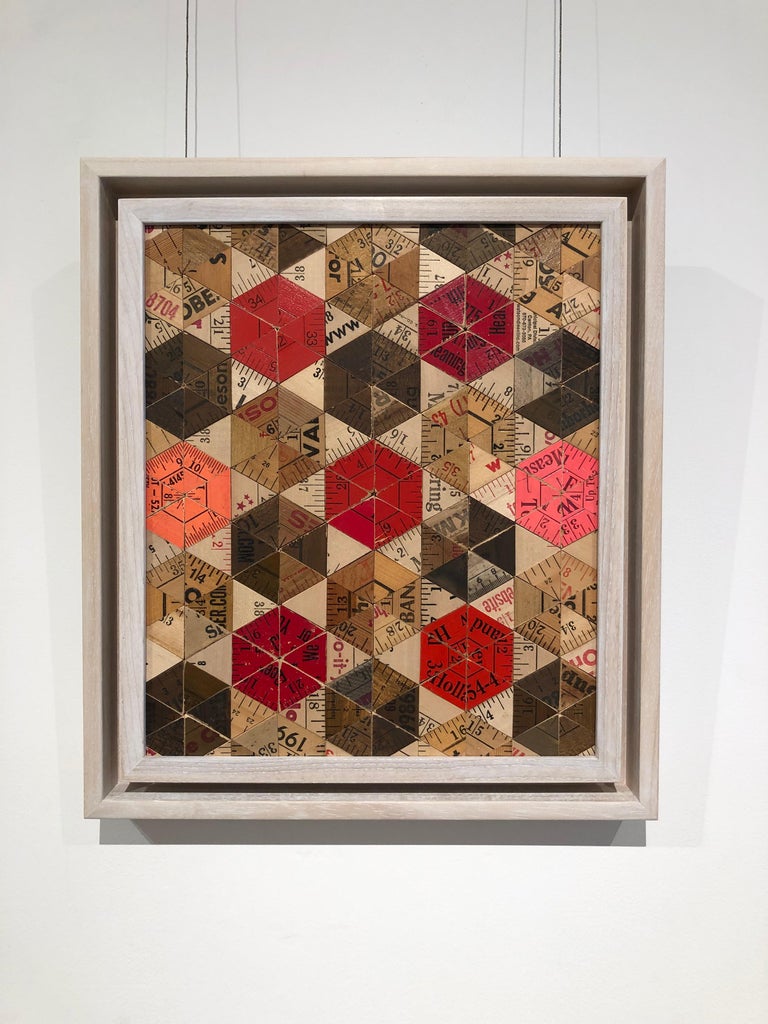 Rose Vickers - Pink and Pink Pinwheel For Sale at 1stDibs