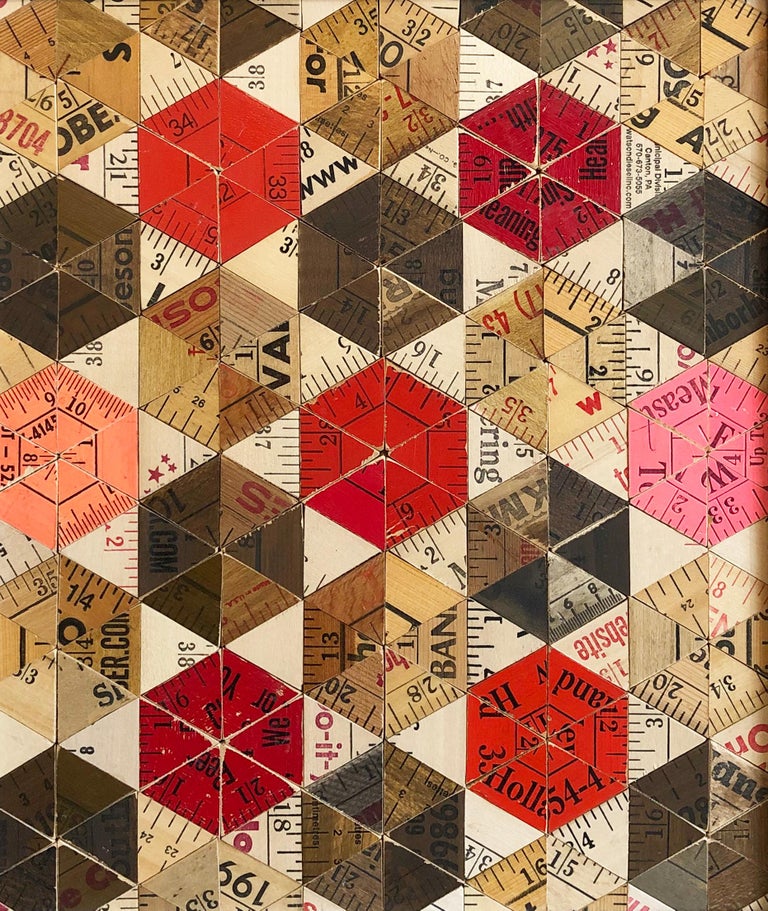 Rose Vickers - Pink and Pink Pinwheel For Sale at 1stDibs