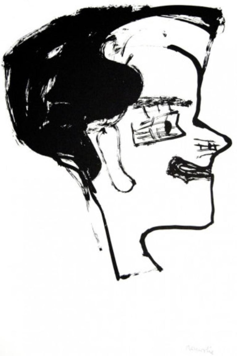 Rose Wylie - Portrait 11 For Sale at 1stDibs