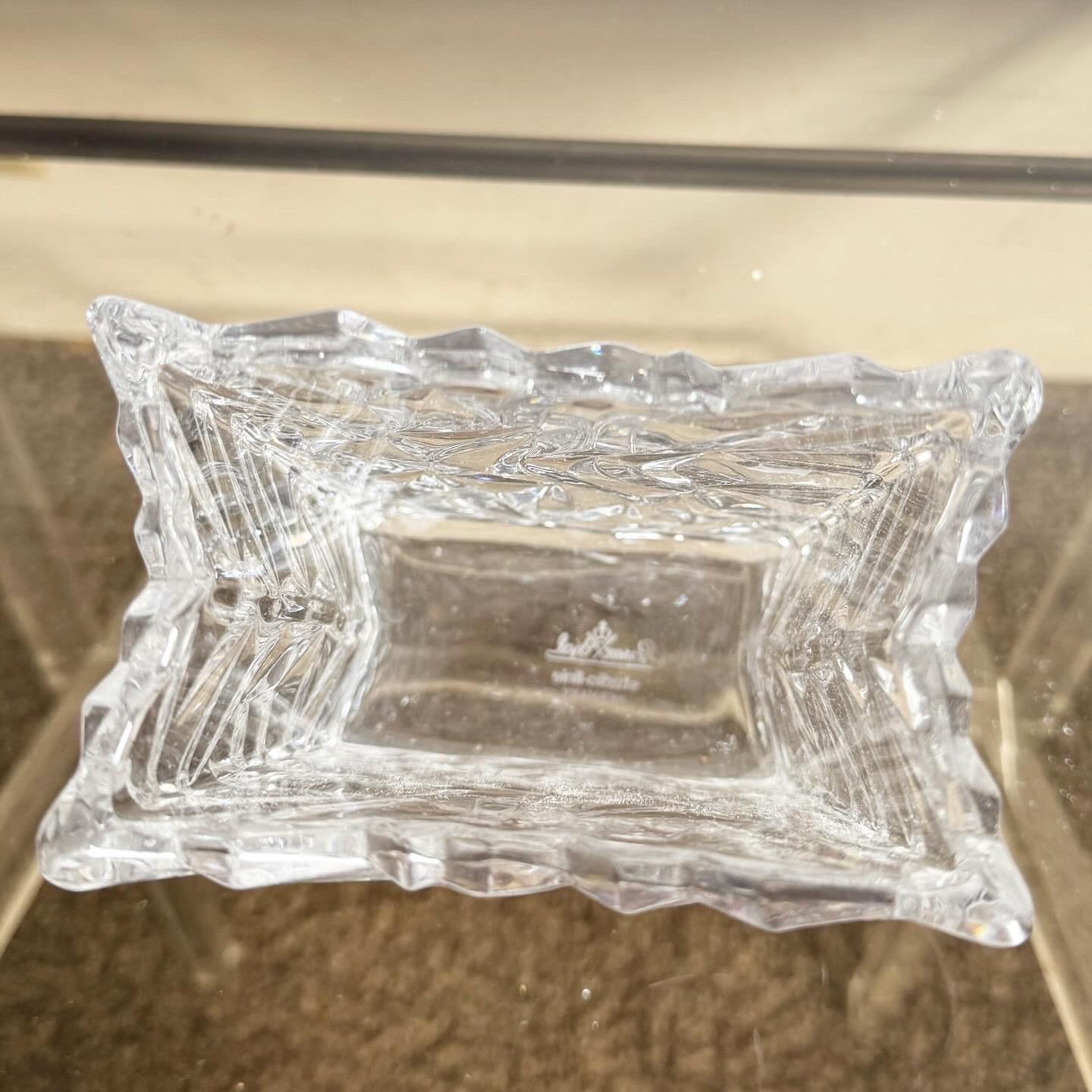 Rosenthal Crystal Paper Bag Vase For Sale at 1stDibs