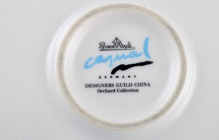 Rosenthal Designers Guild, Orchard Collection, Four Large Porcelain ...