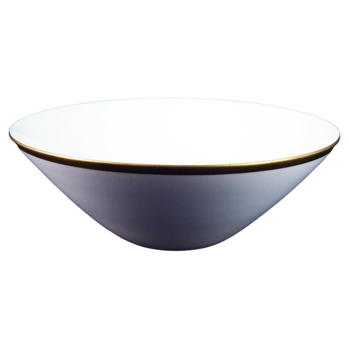 Rosenthal Form 2000 Bowl with Gold Rim and Black Lines - Ø 23.5cm ...