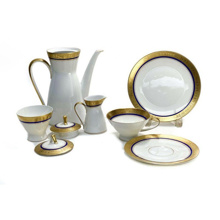 Rosenthal Germany Porcelain Tea and Dessert Service for 10 in #R3053 ...