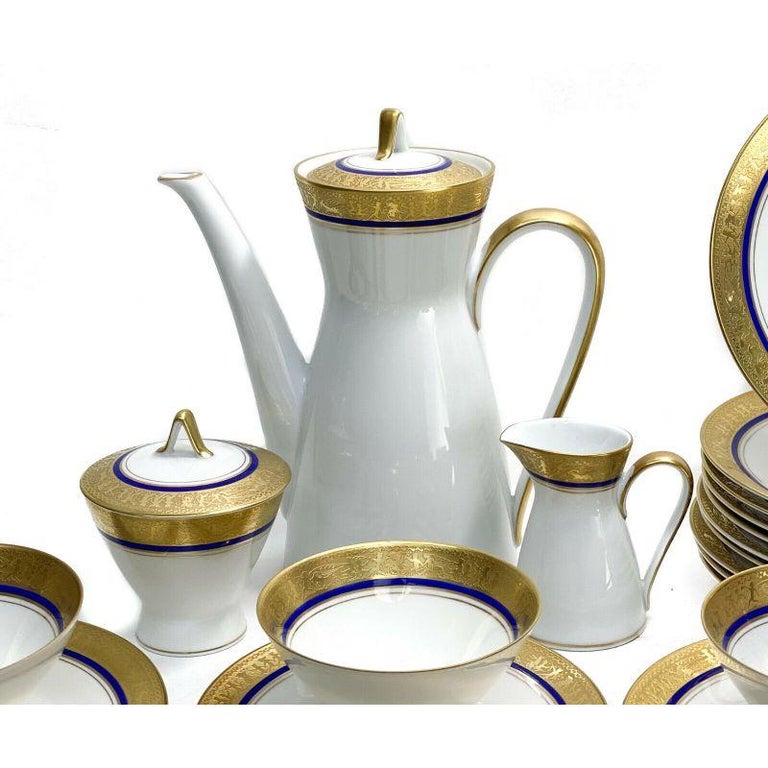 Rosenthal Germany Porcelain Tea and Dessert Service for 10 in #R3053 ...