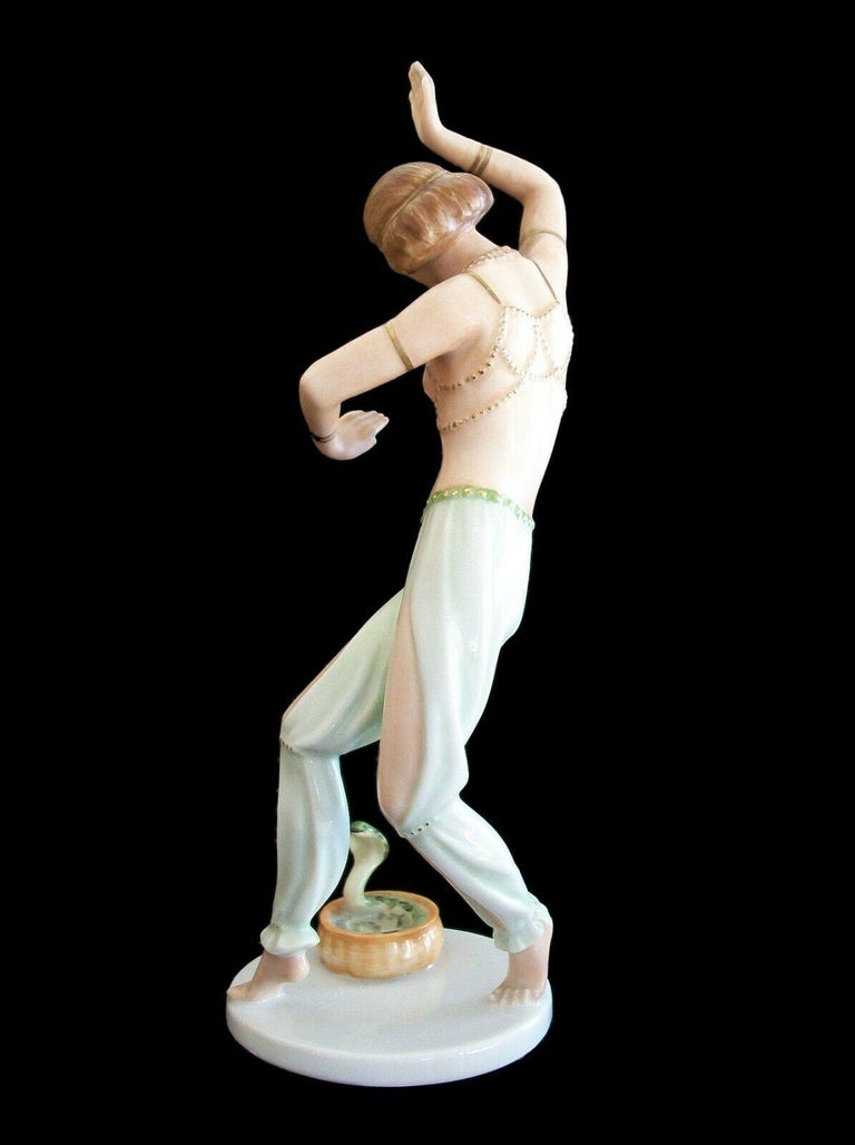 Rosenthal, Gustav Oppel, 'Salambo', Art Deco Porcelain Figure, Circa ...