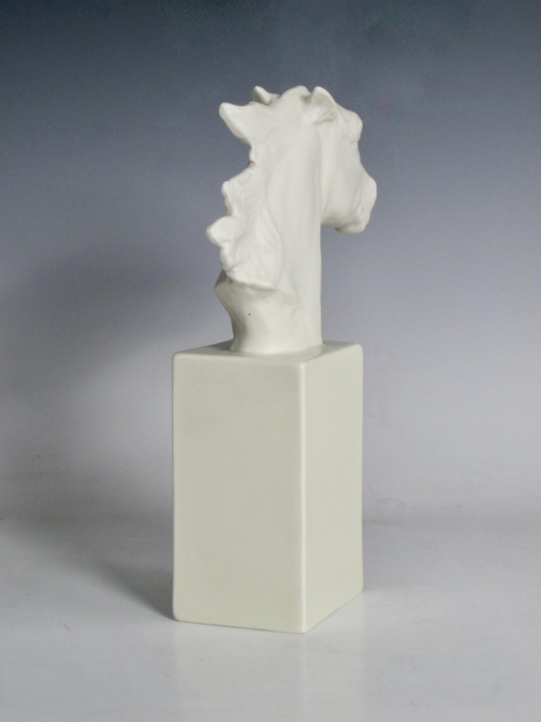 Rosenthal "Hannibal" Horse Head Bust by Albert Hussman For Sale at 1stDibs