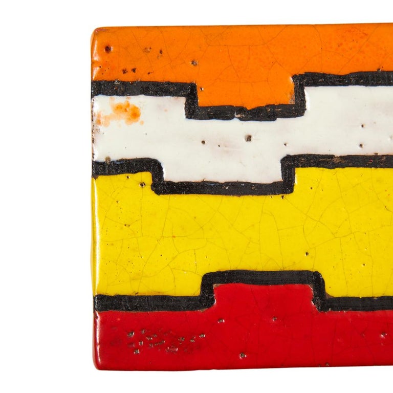 Rosenthal Netter Bitossi Ceramic Box Pottery Geometric Signed Italy ...