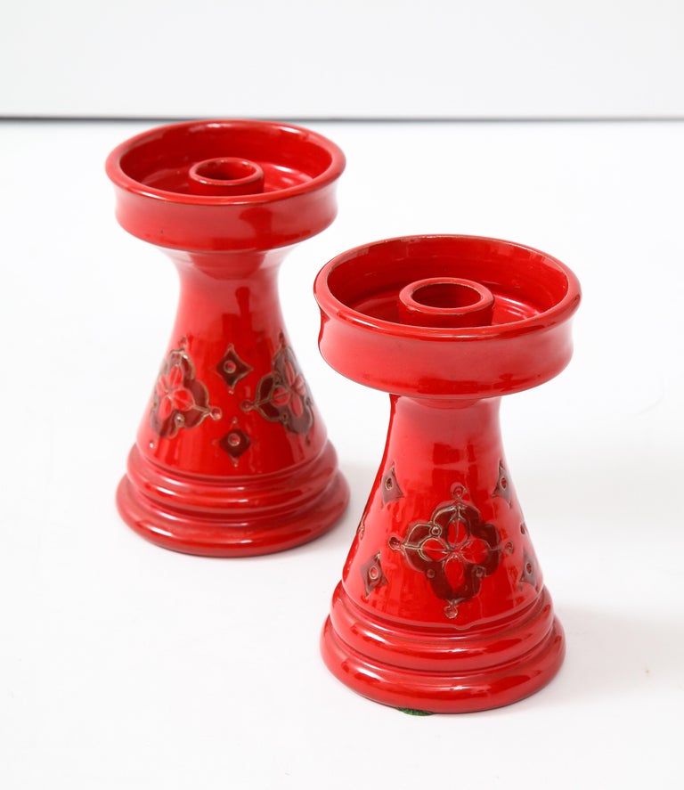 Rosenthal Netter Candleholders and Bowl Set For Sale at 1stDibs