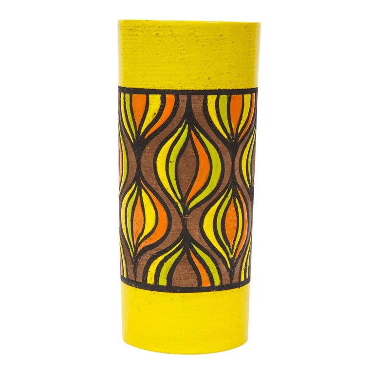 Rosenthal Netter Vase, Ceramic, Yellow, Orange, Brown, Onion, Signed ...