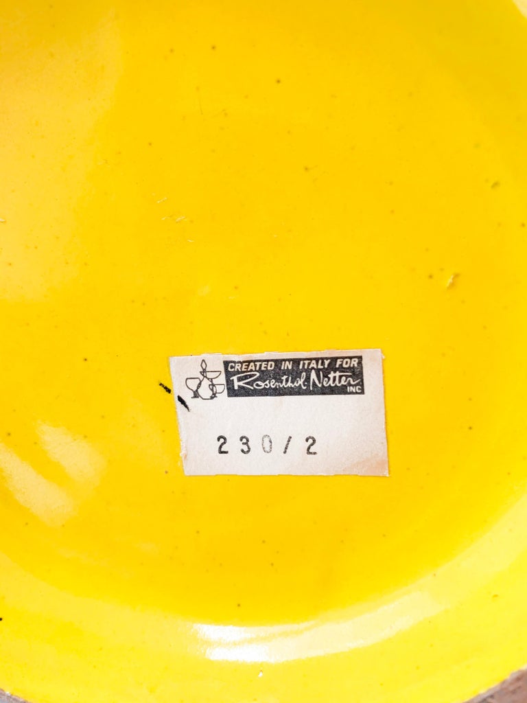 Rosenthal Netter Vase, Ceramic, Yellow, Orange and Brown Onion, Signed ...