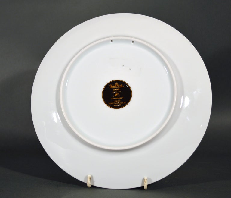 Rosenthal Piero Fornasetti Porcelain Plate, Themes and Variation ...