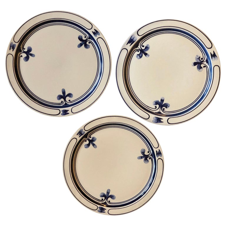 Rosenthal Studio Line 'Siena' Blue Dinner Plates, Germany, 1970 For ...