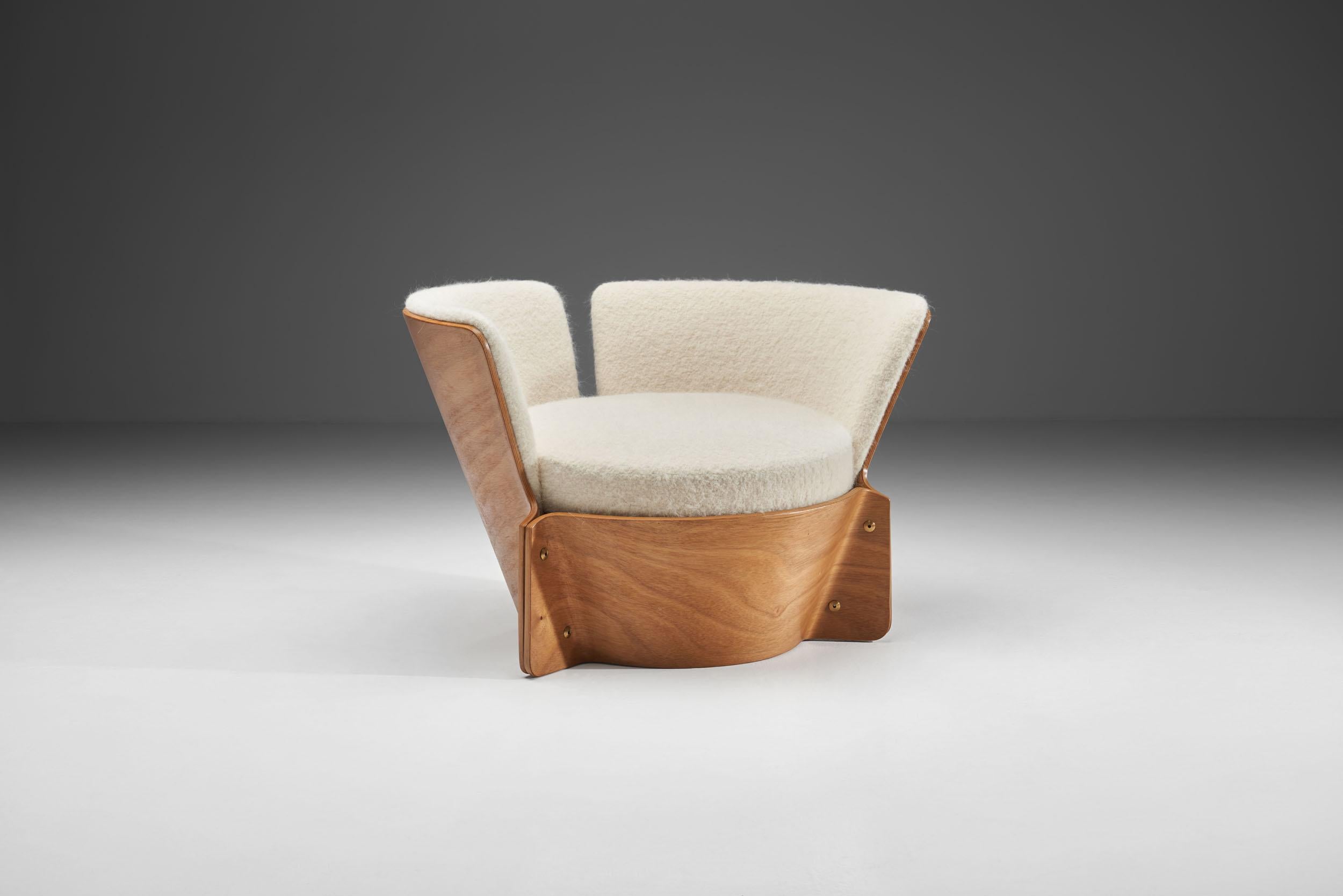 “Roset” Chair by Ole Gjerløv-Knudsen and Torben Lind, Denmark, 1970s at ...