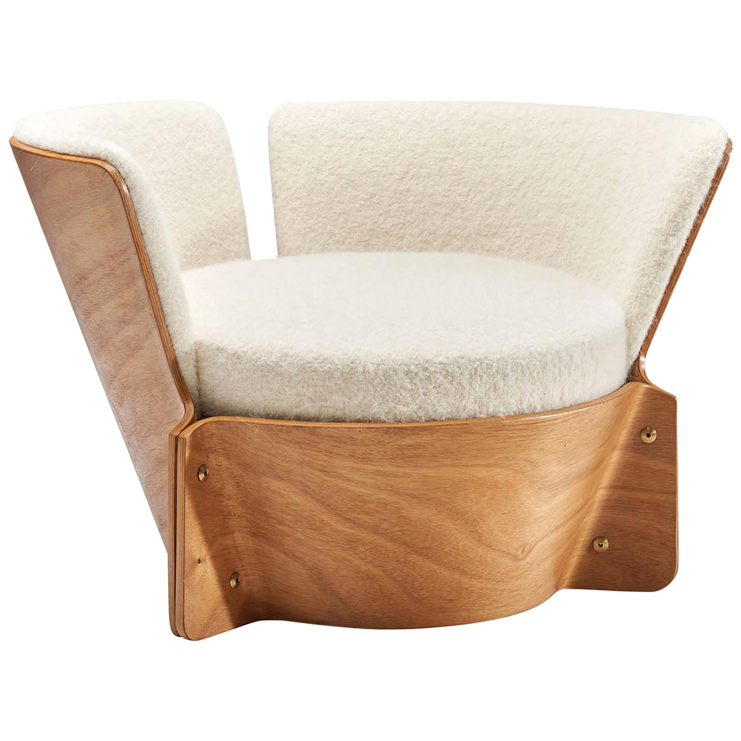 “Roset” Chair by Ole Gjerløv-Knudsen and Torben Lind, Denmark, 1970s at ...