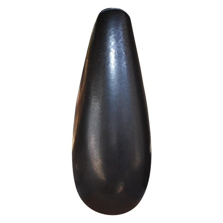 Roseville 1953 Raymor Artware Black Mid-Century Modern Pottery Floor ...