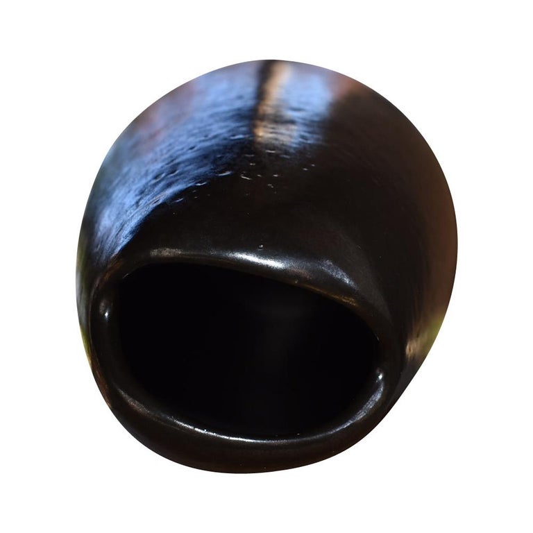 Roseville 1953 Raymor Artware Black Mid-Century Modern Pottery Floor ...