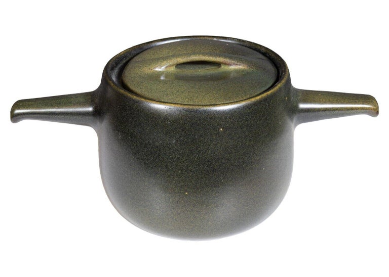 Roseville Raymor Collection by Ben Seibel Dark Green 46 Pc Dining Set ...