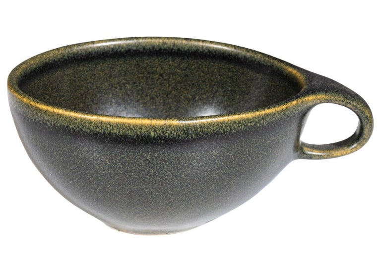 Roseville Raymor Collection by Ben Seibel Dark Green 46 Pc Dining Set ...