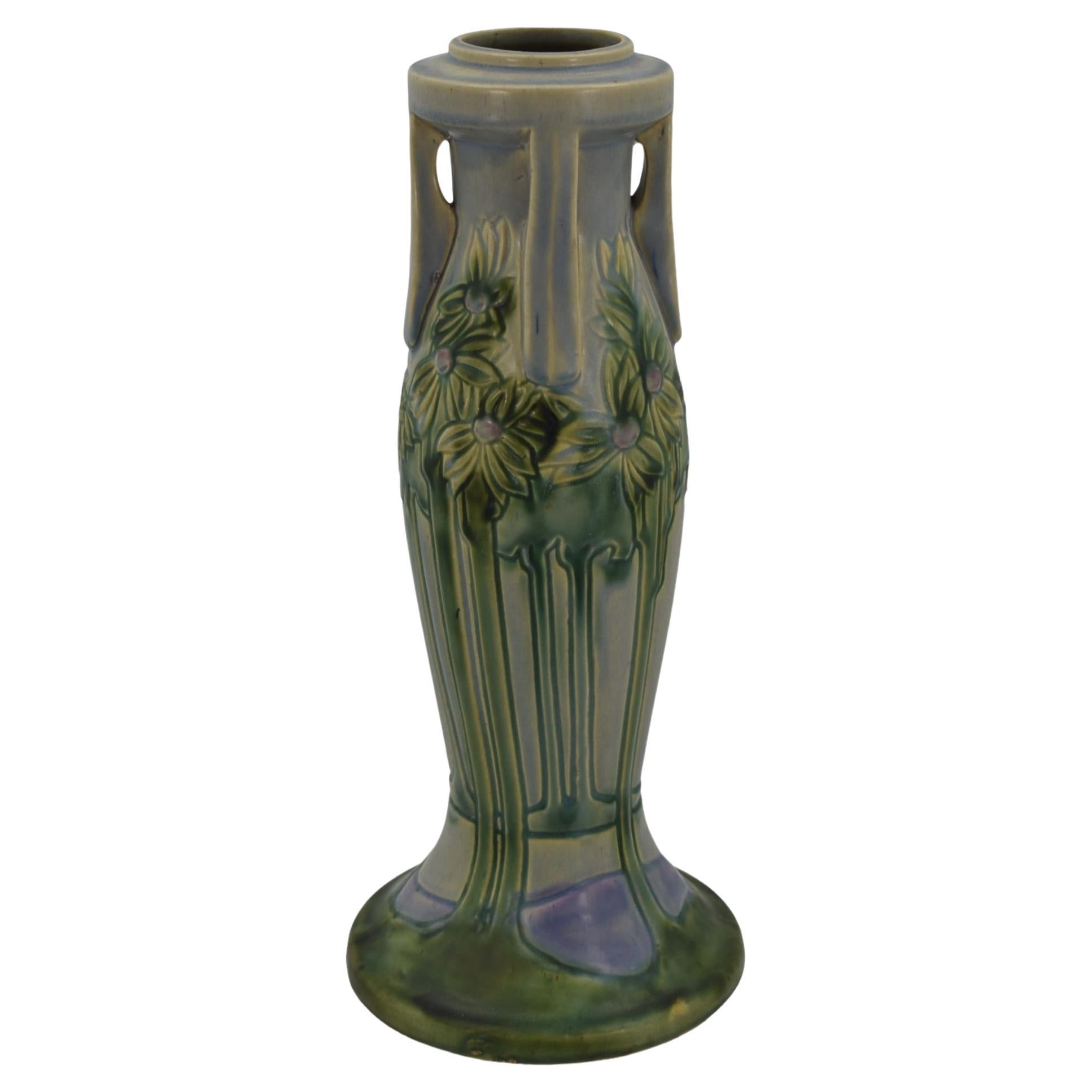 Art Deco Roseville Futura Four-Ball Ceramic Vase by Frank Ferrell For ...