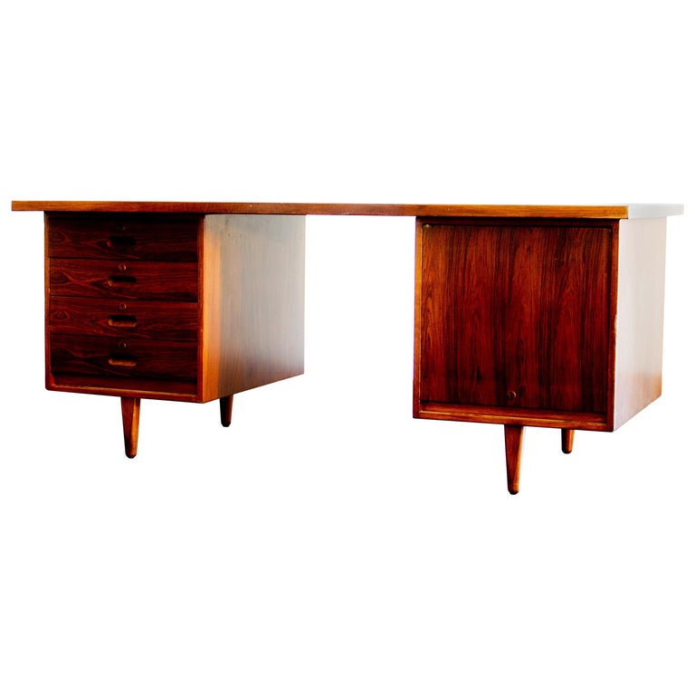 Mahogany Desk by Gordon Russell Limited at 1stDibs