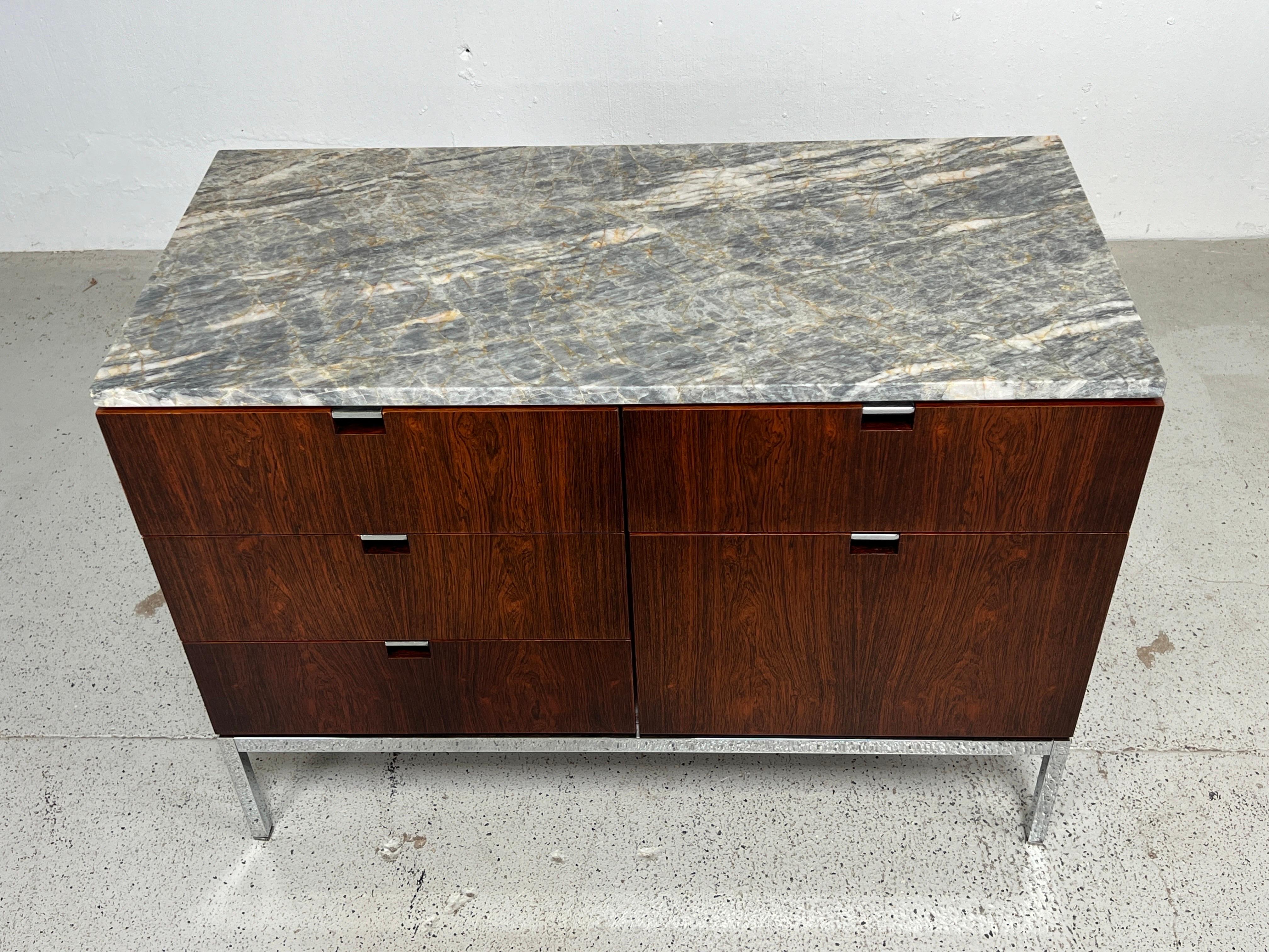 Rosewood Cabinet by Florence Knoll for Knoll For Sale at 1stDibs