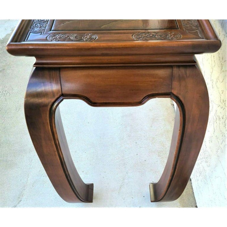 Rosewood Console Table Chinoiserie Asian Ming For Sale at 1stDibs