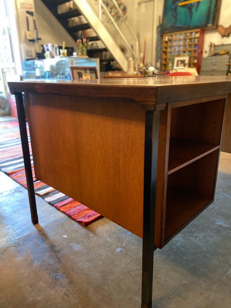 Rosewood Desk by Peter Hvidt and Orla Mølgaard-Nielsen for Soborg ...