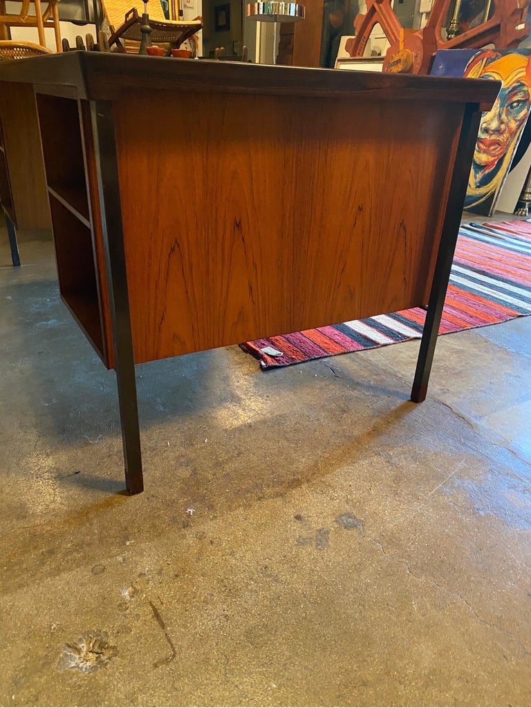 Rosewood Desk by Peter Hvidt and Orla Mølgaard-Nielsen for Soborg ...