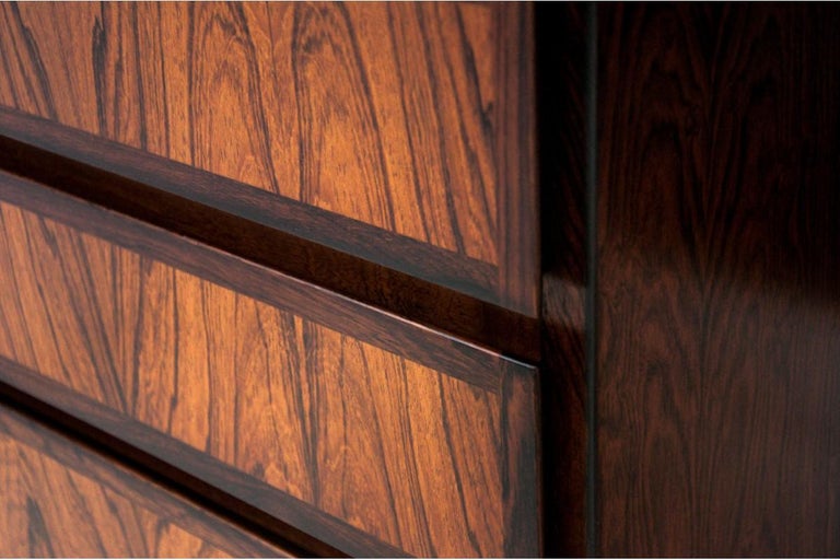 Rosewood Desk, Model 77, Omann Jun, Denmark, 1960s at 1stDibs