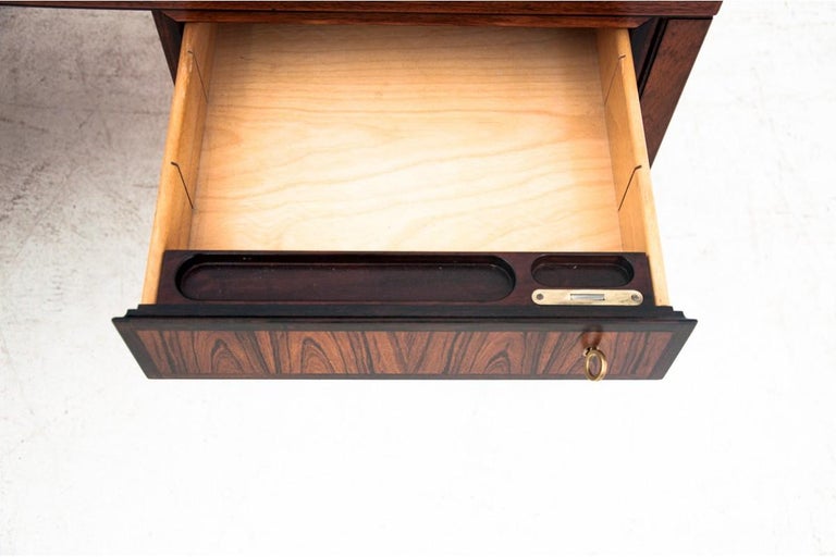 Rosewood Desk, Model 77, Omann Jun, Denmark, 1960s at 1stDibs
