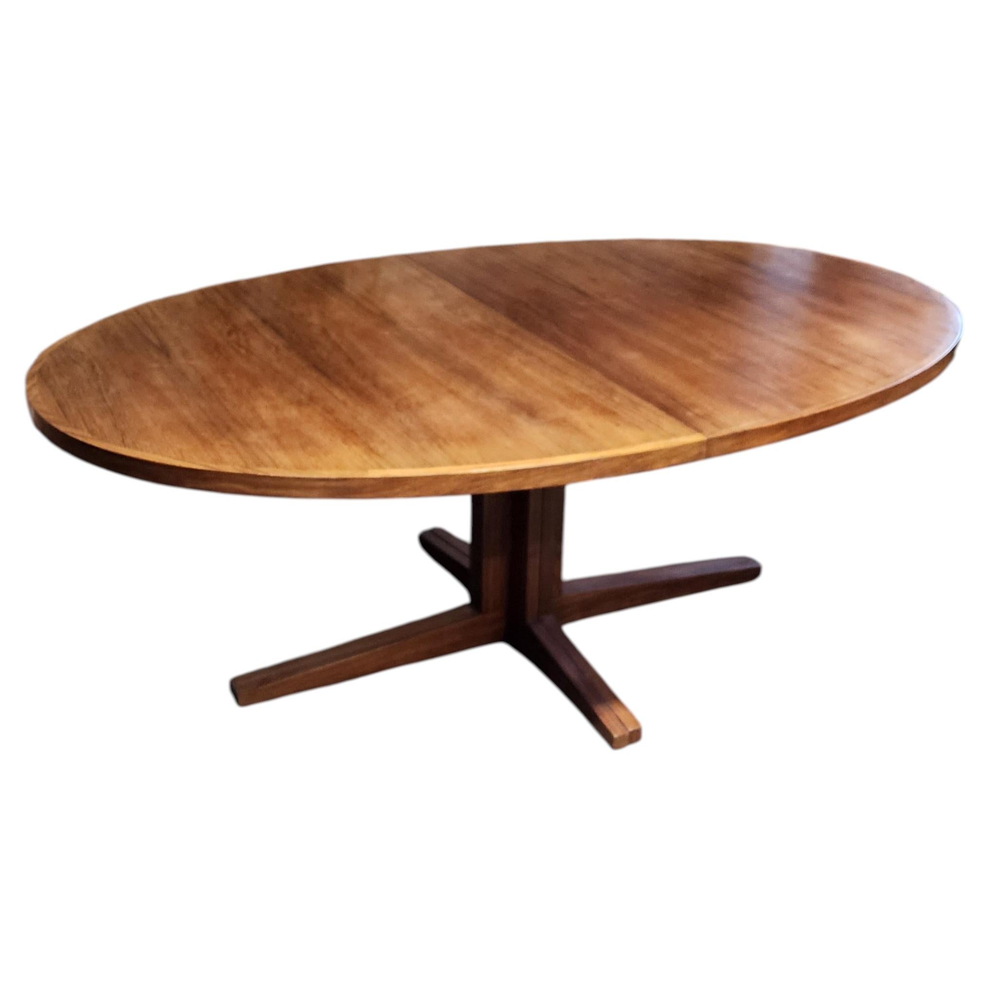 Rosewood Dining Table by John Mortensen, Denmark, 1960s For Sale at 1stDibs