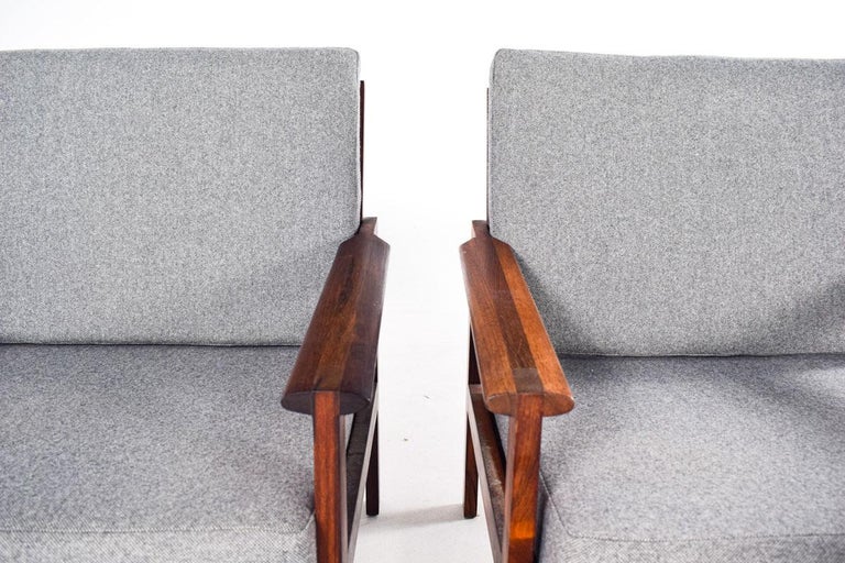 Rosewood Midcentury Armchairs, Model Capella, Designed by Illum ...