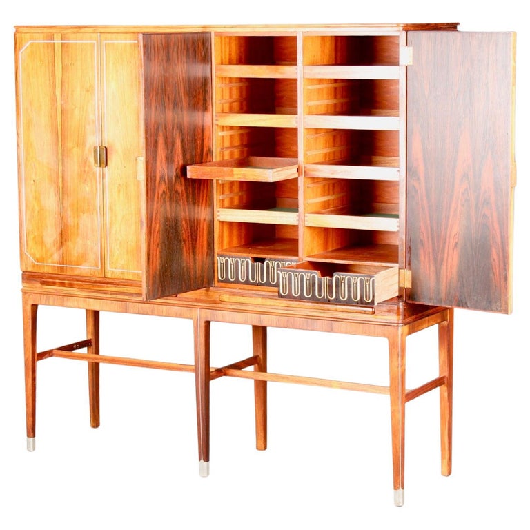 Rosewood Nordic Cabinet For Sale at 1stDibs