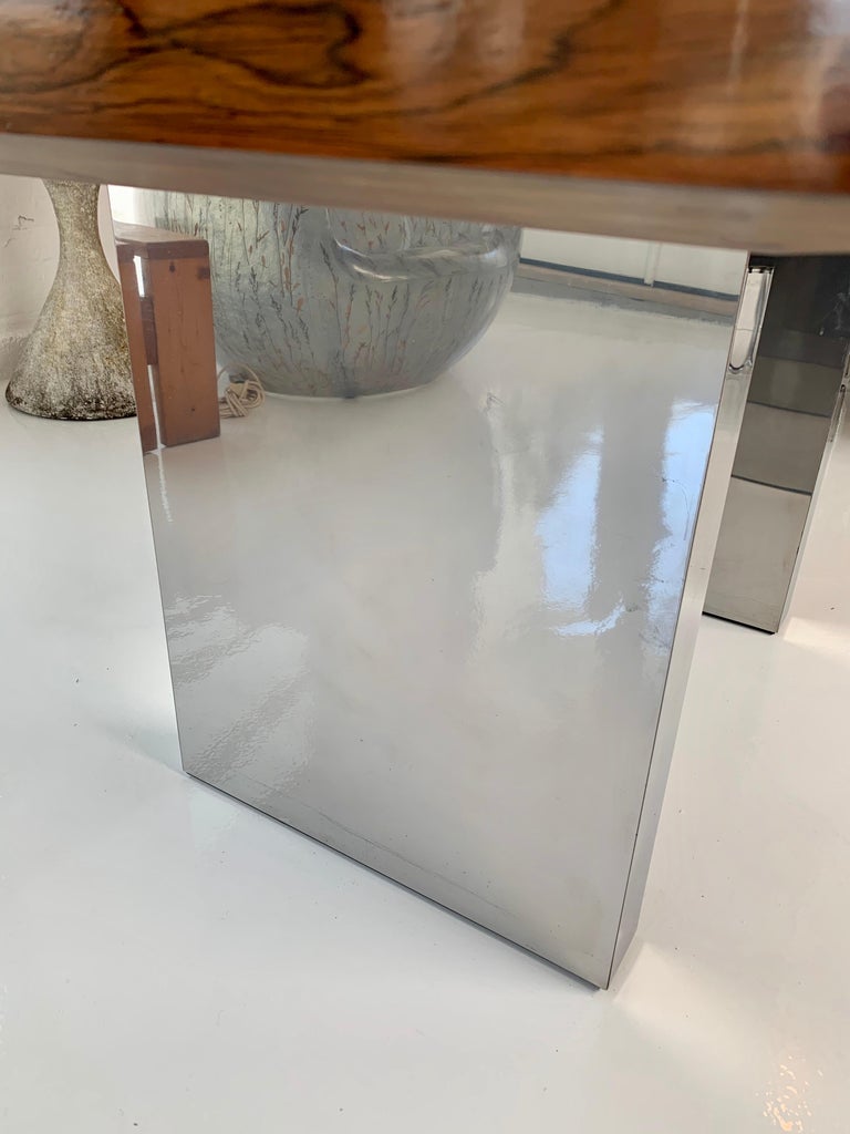 Rosewood Platform Desk by Roger Sprunger for Dunbar at 1stDibs