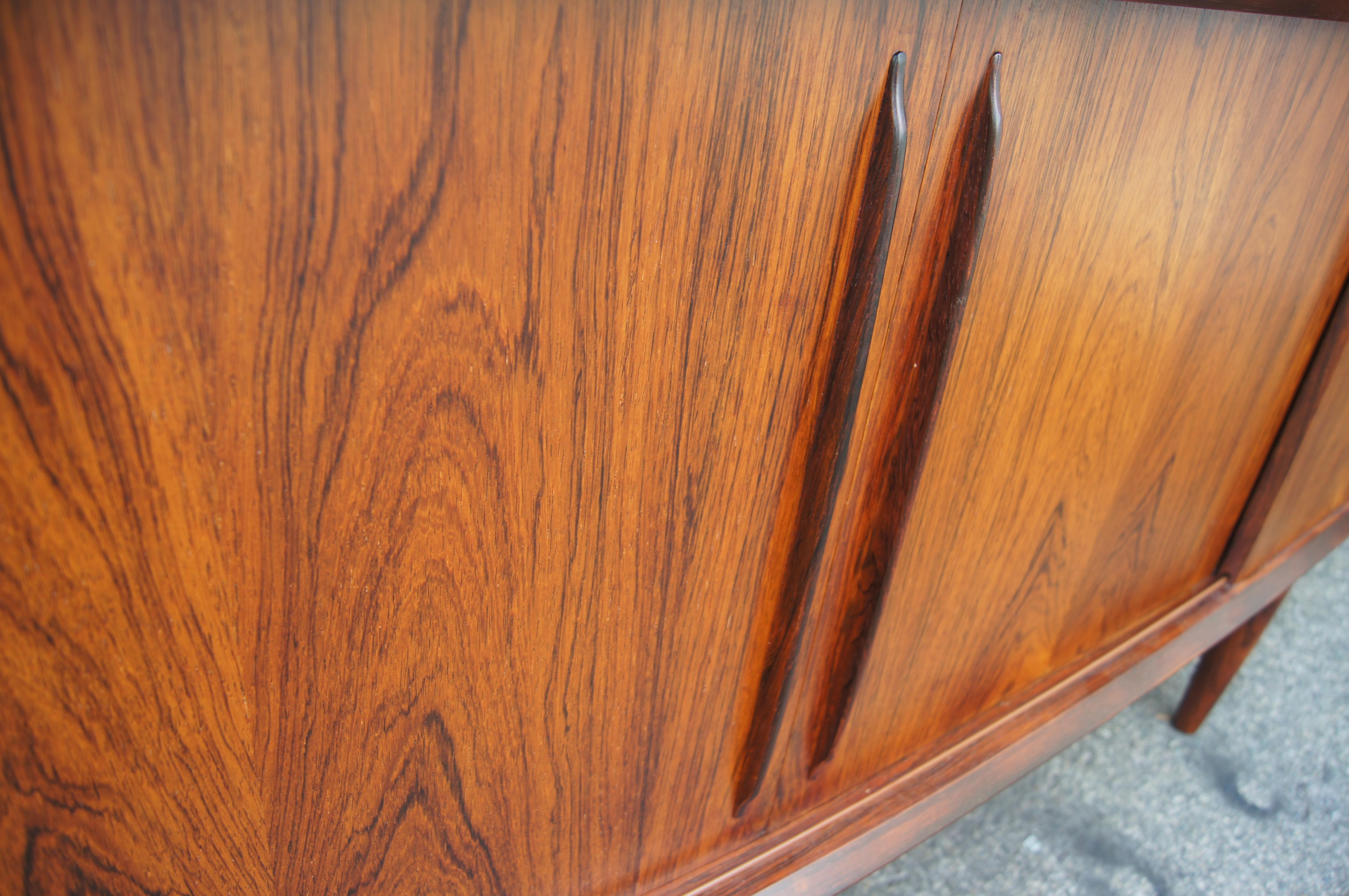 Rosewood Sideboard by Arne Vodder for H.P. Hansen at 1stDibs