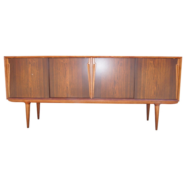 Rosewood Sideboard by Gunni Omann for Omann Jun Møbelfabrik at 1stDibs