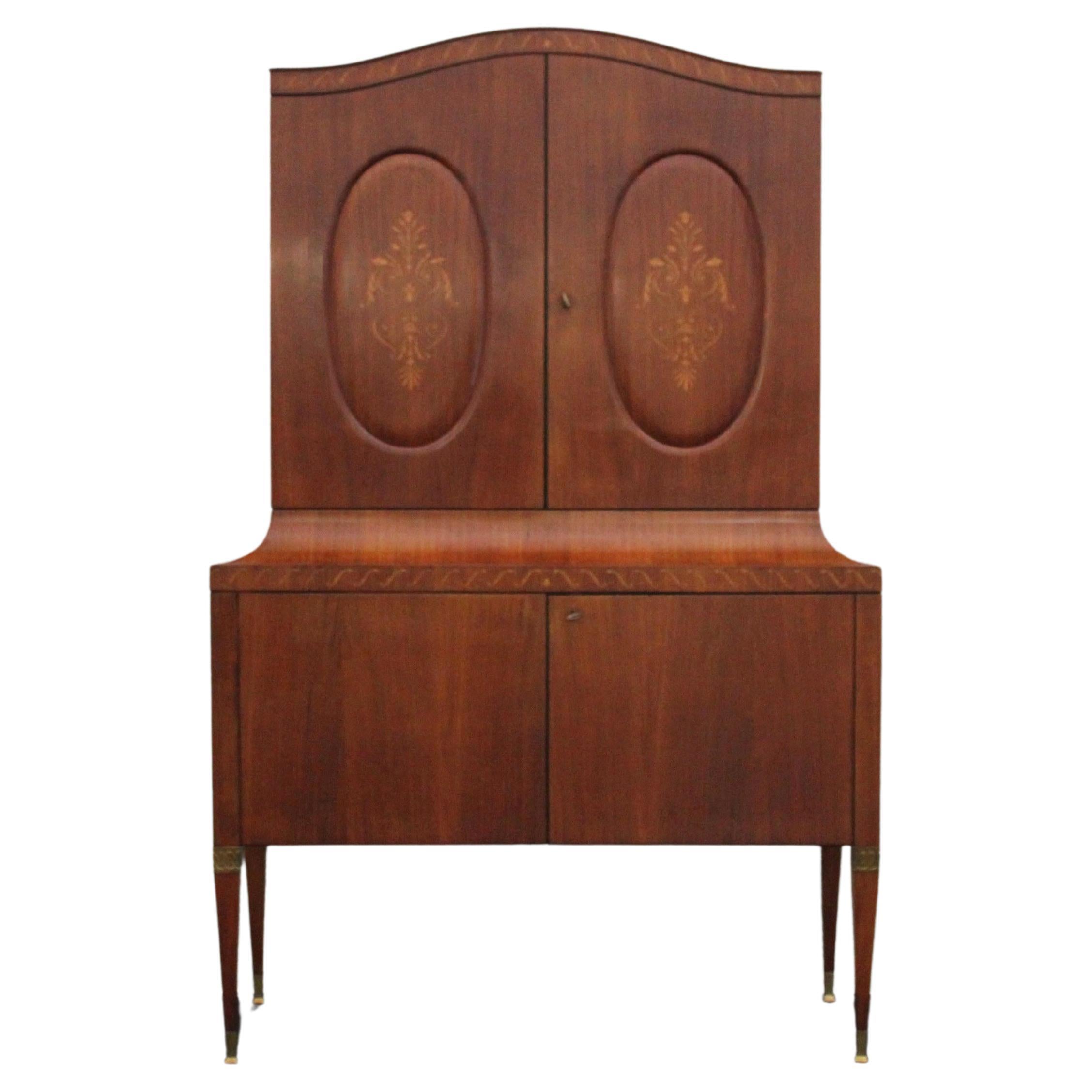 Italian Midcentury Rosewood Sideboard or Buffet Paolo Buffa Style ...