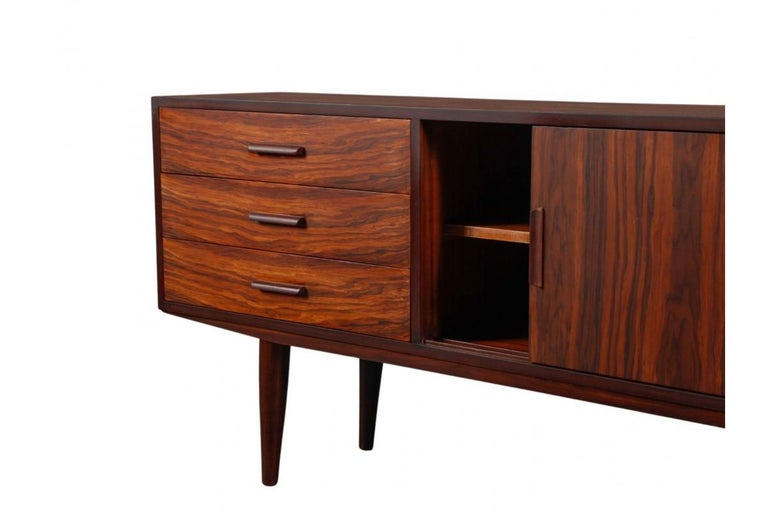 Rosewood Sideboard, Danish Design, 1960s. Restored at 1stDibs