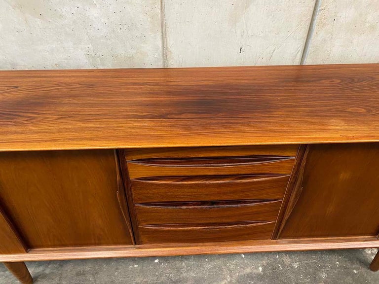 Rosewood Sideboard from Dyrlund, Credenza, Denmark at 1stDibs