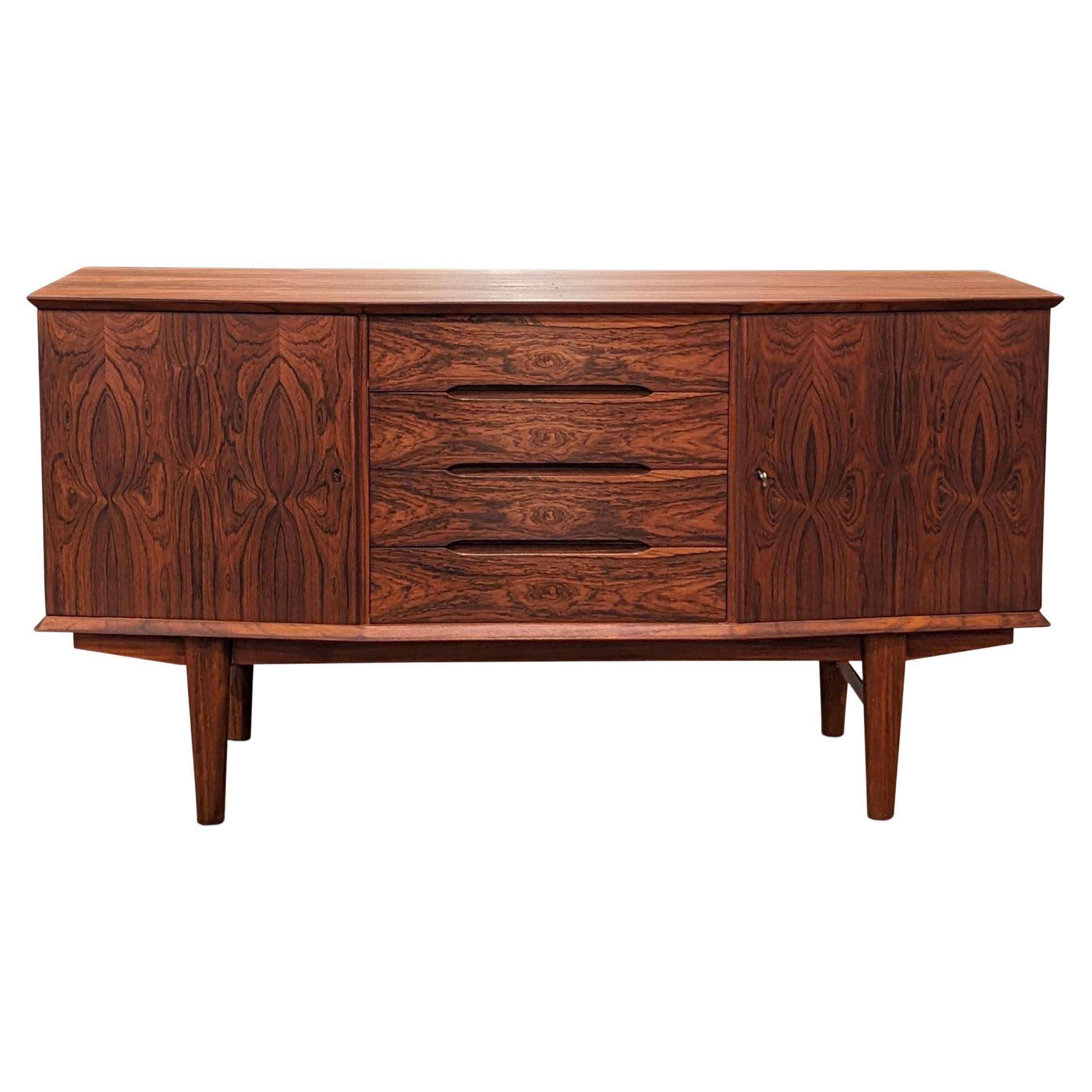 Danish Mid Century Modern Rosewood Sideboard by Brouer at 1stDibs