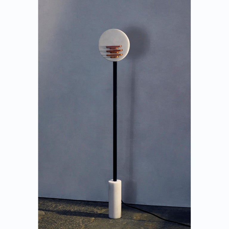 Roshnee Lamp, a Marble and Dyed Wood Floor Lamp, Matang and Natasha ...