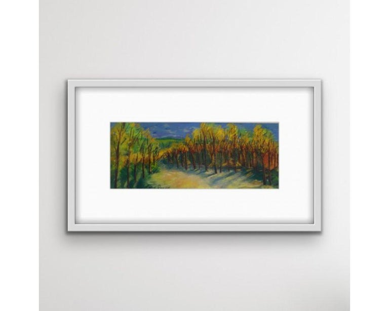 Rosie Phipps - Autumn Dissolution, Modern British Landscape Painting ...