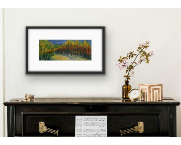 Rosie Phipps - Autumn Dissolution, Modern British Landscape Painting ...
