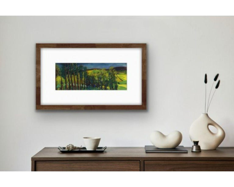 Rosie Phipps - The Green Wind Watercolour on Paper Painting by Rosie ...