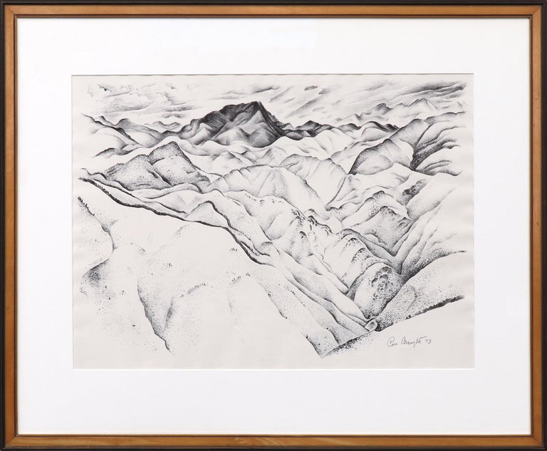 Ross Eugene Braught - 1930s Colorado Mountain Landscape Lithograph ...