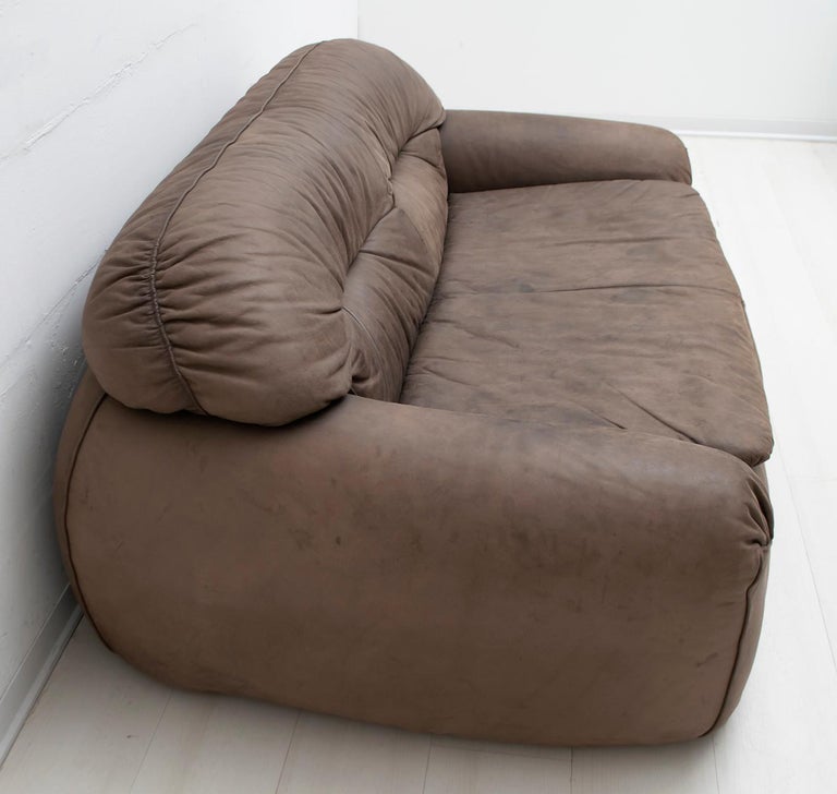 Rossi di Albizzate Modern Italian Elephant Skin Sofa, 1989 at 1stDibs ...